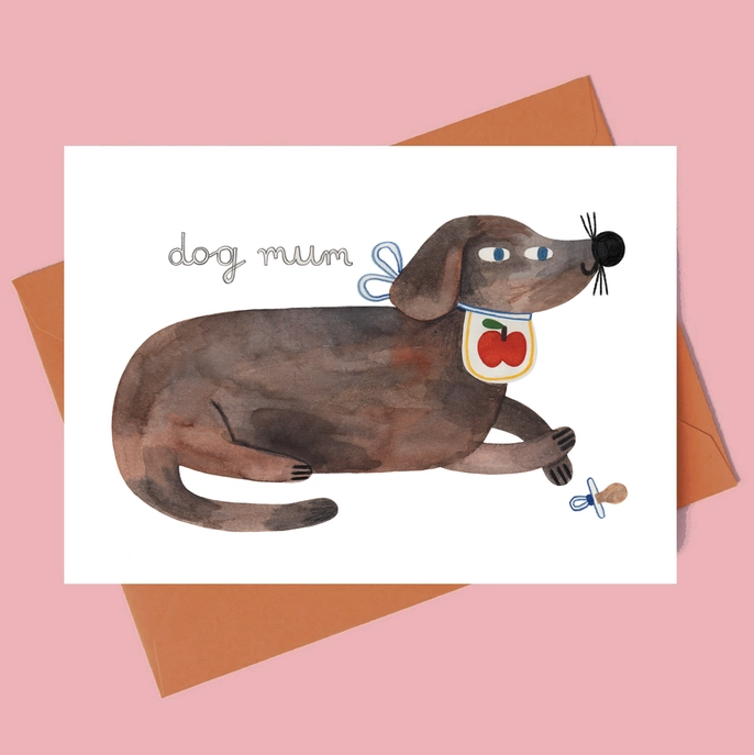 Carte Dog Mum Daria Solak - Pastel Shop